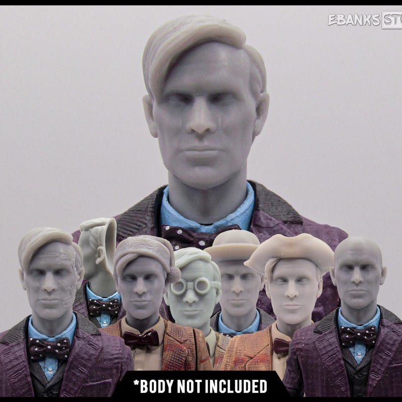 Custom 3d Print Head Figure - Etsy