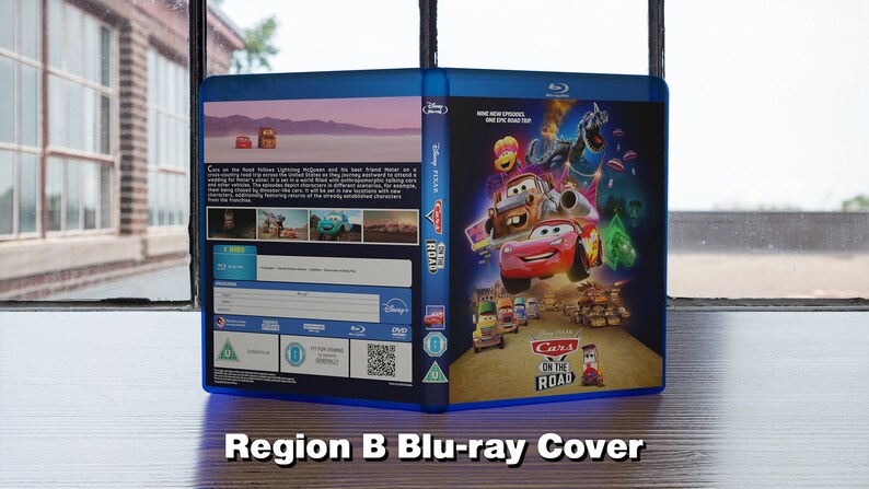 Cars on the Road Custom Blu-ray Cover DOWNLOAD - Etsy UK