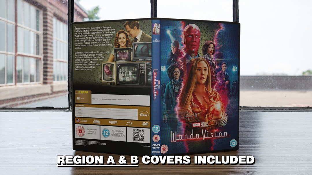 Wandavision Custom DVD Cover download - Etsy