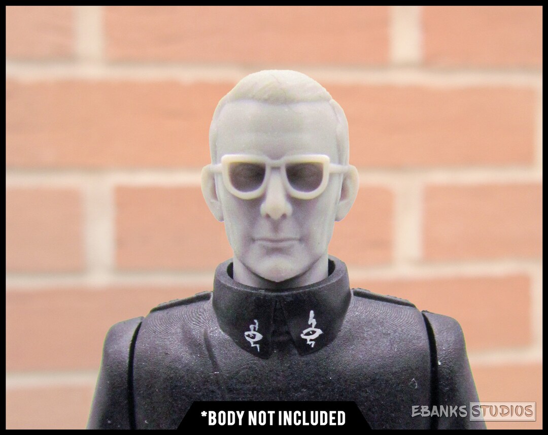 Security Commander Head 3D Printed - Etsy
