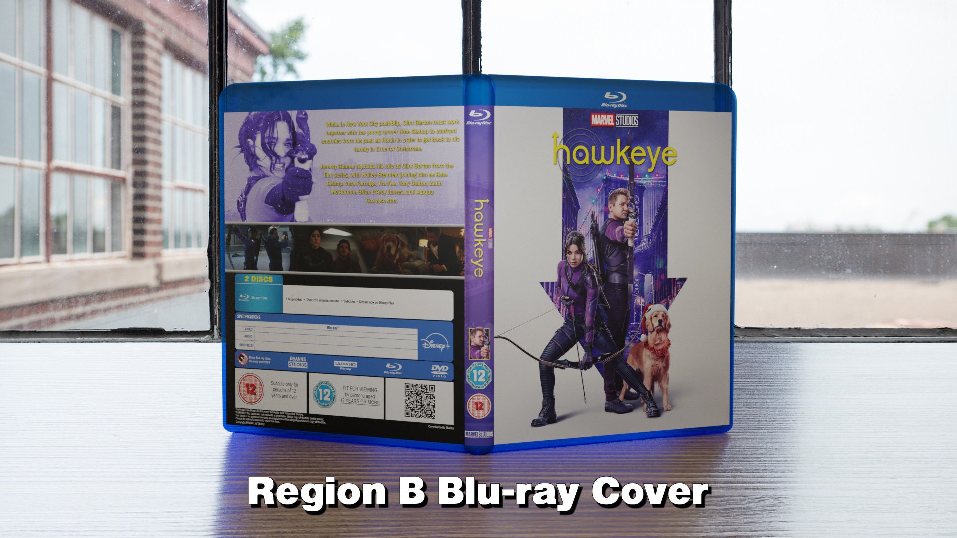 Hawkeye Custom Blu-ray Cover DOWNLOAD - Etsy