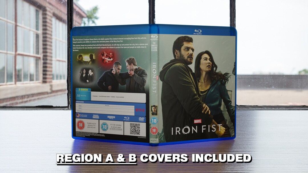 Iron Season 2 Custom Blu-ray Cover DOWNLOAD - Etsy UK