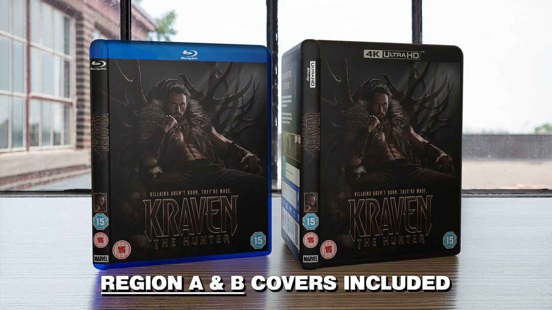 Kraven Custom Blu-ray Cover DOWNLOAD - Etsy