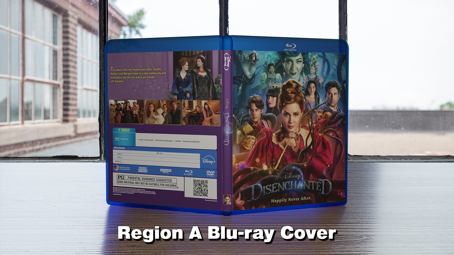 Disenchanted Custom Blu-ray Cover DOWNLOAD - Etsy