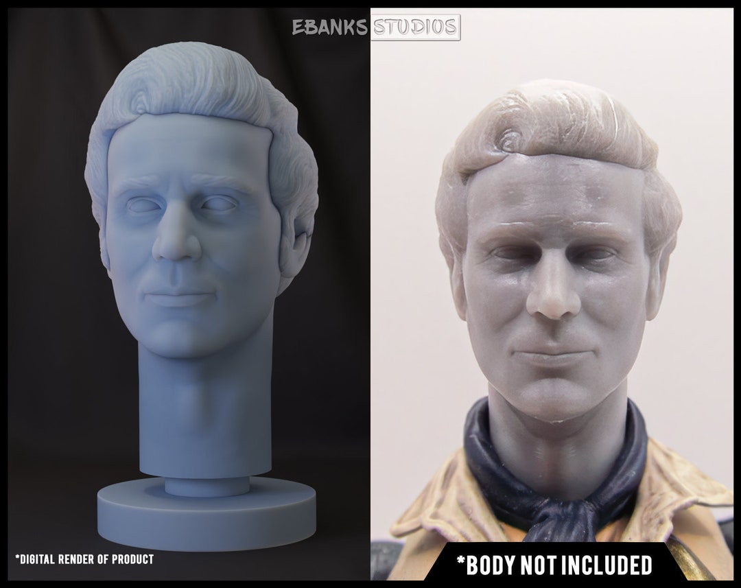 Jonathan Groff Head 3D Printed - Etsy