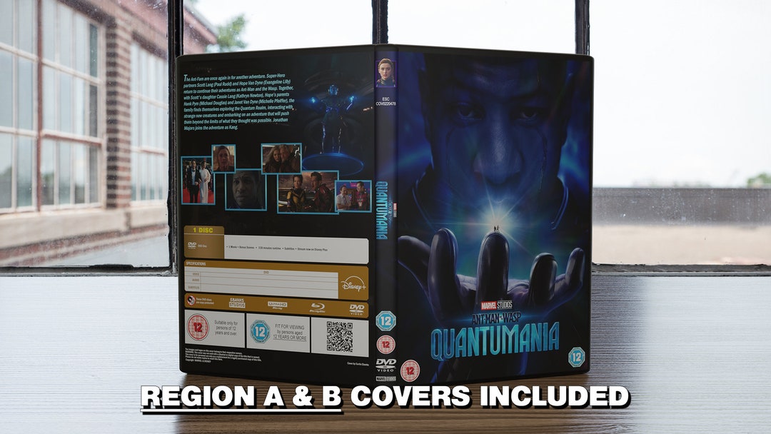 Quantumania V1 Custom DVD Cover Download - Etsy México