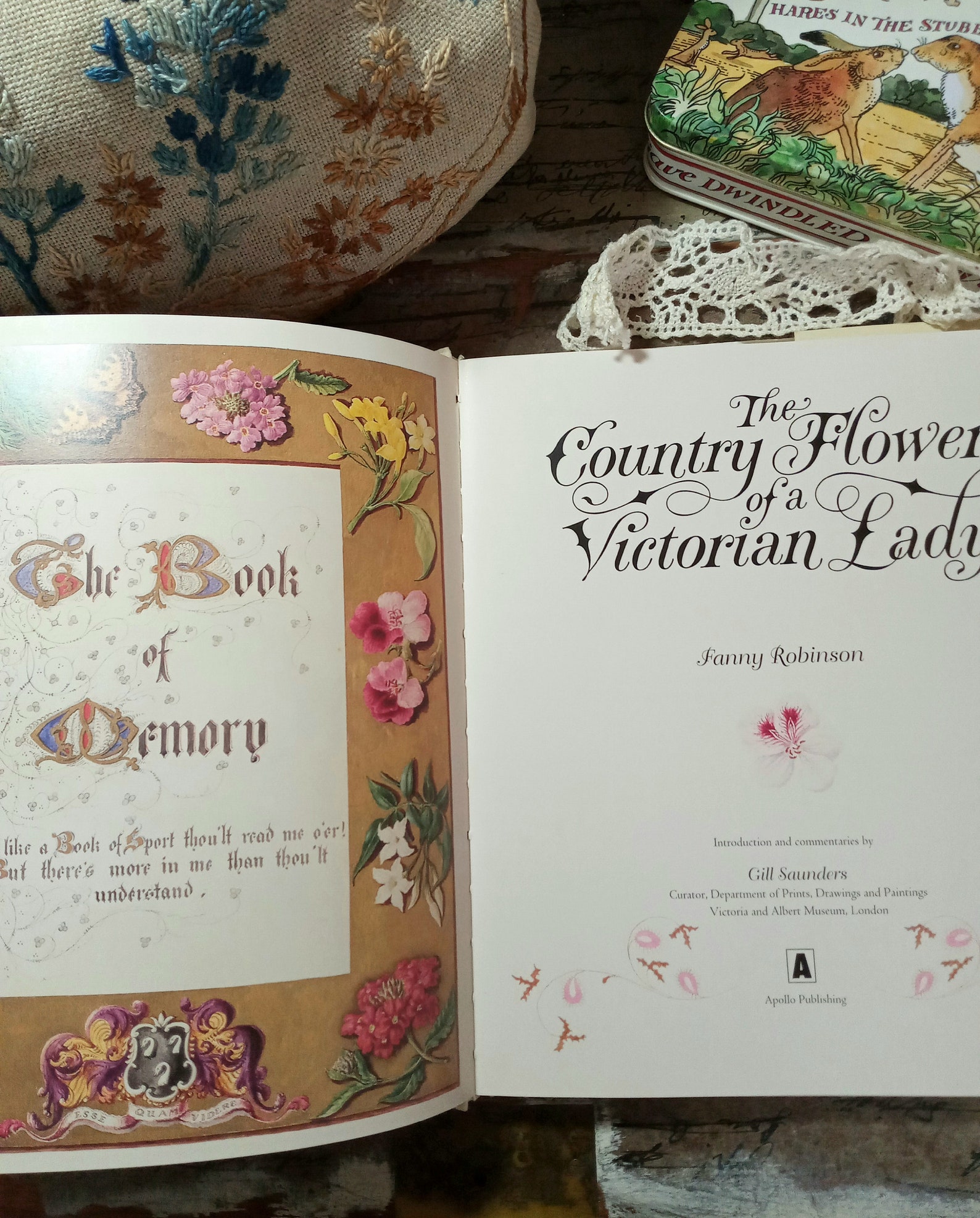 The Country Flowers of a Victorian Lady/botanical/illustration ...