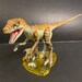 Amber Collection Repaint JP TLW Male Tiger Stripe Velociraptor - Etsy