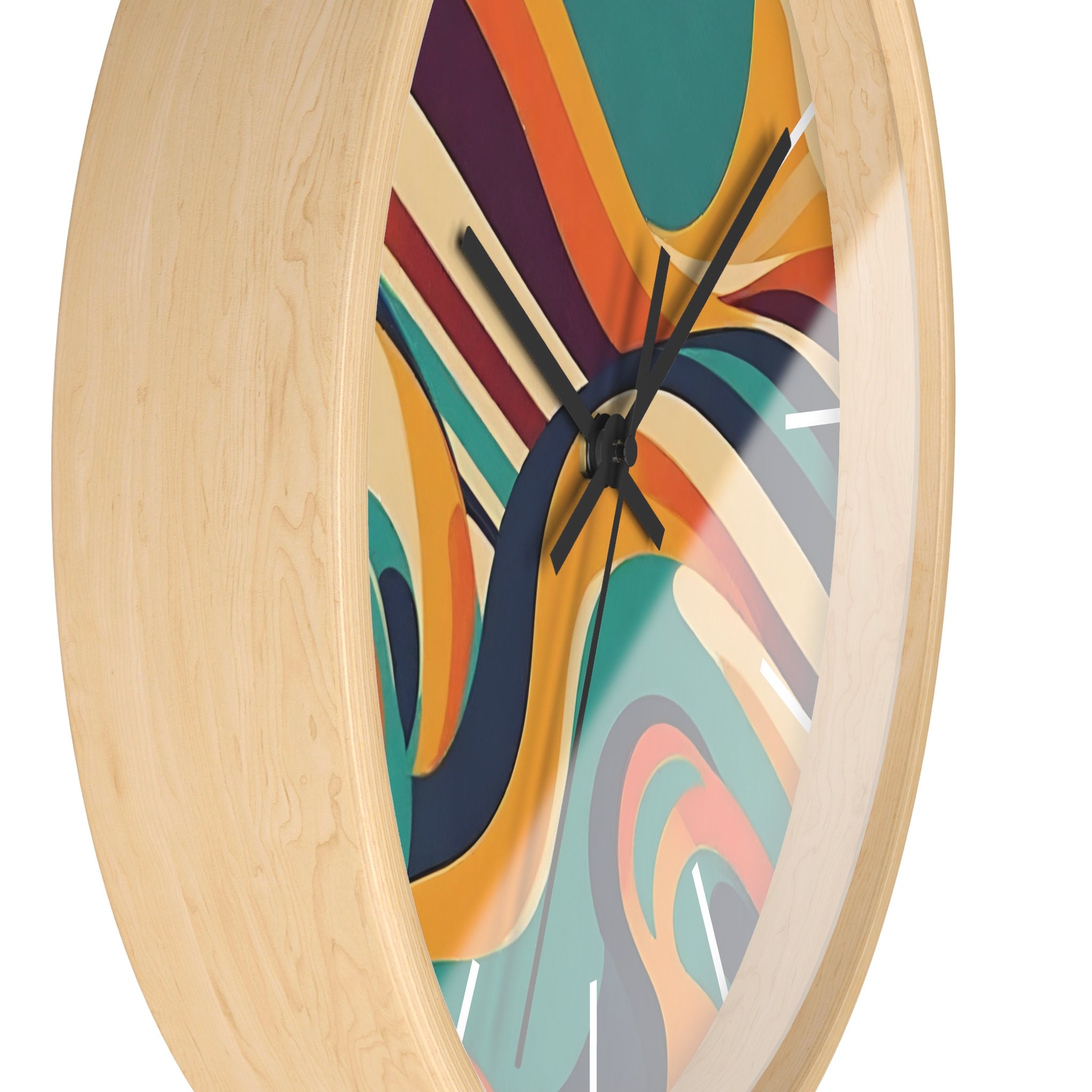 Groovy Retro Wave Style Wall Clocks, Vintage Timepieces Ideal Retro ...