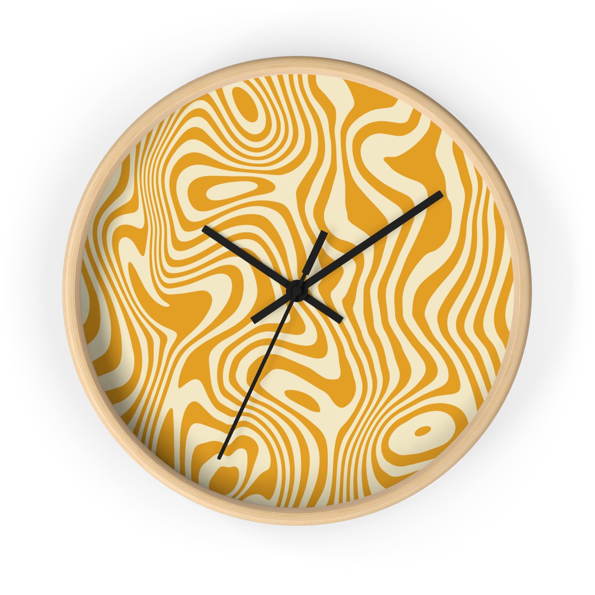 Groovy Retro Wave Style Wall Clocks, Vintage Timepieces Ideal Retro ...