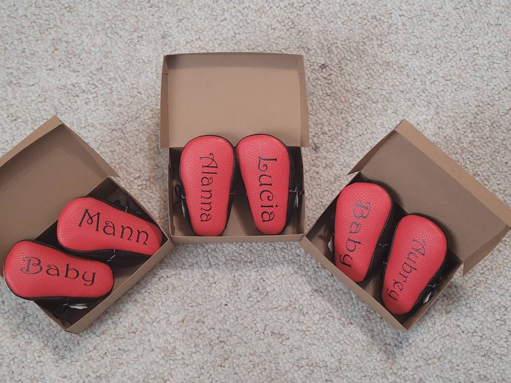 Personalized Baby Shoe Box - Etsy