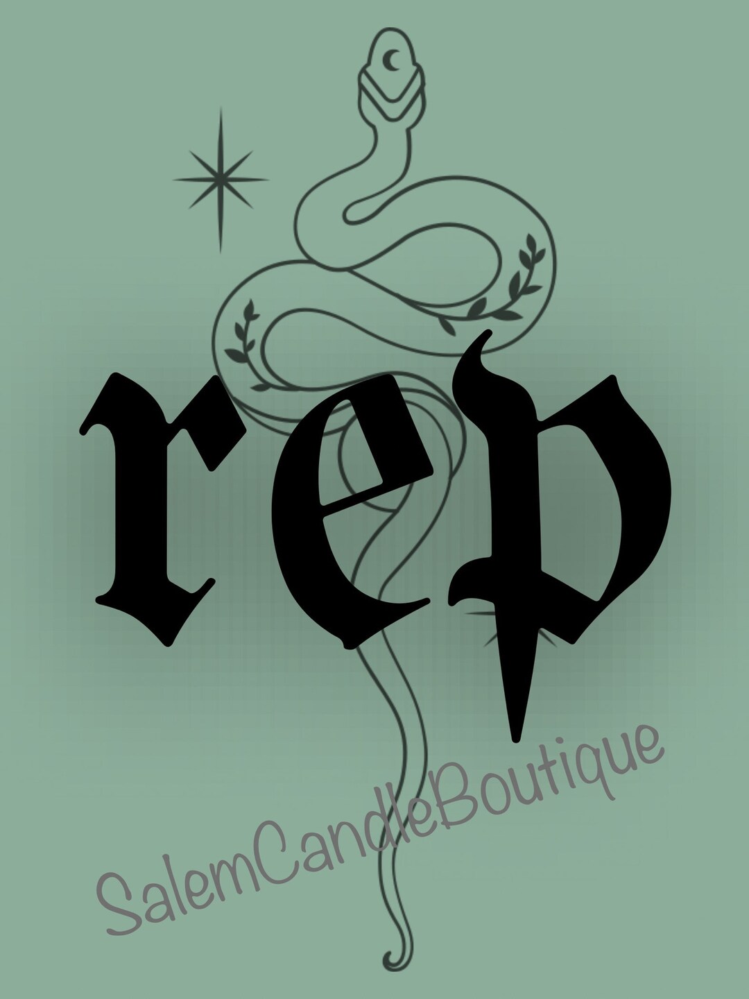 Reputation Rep Taylor Swift Snake-digital Art - Etsy