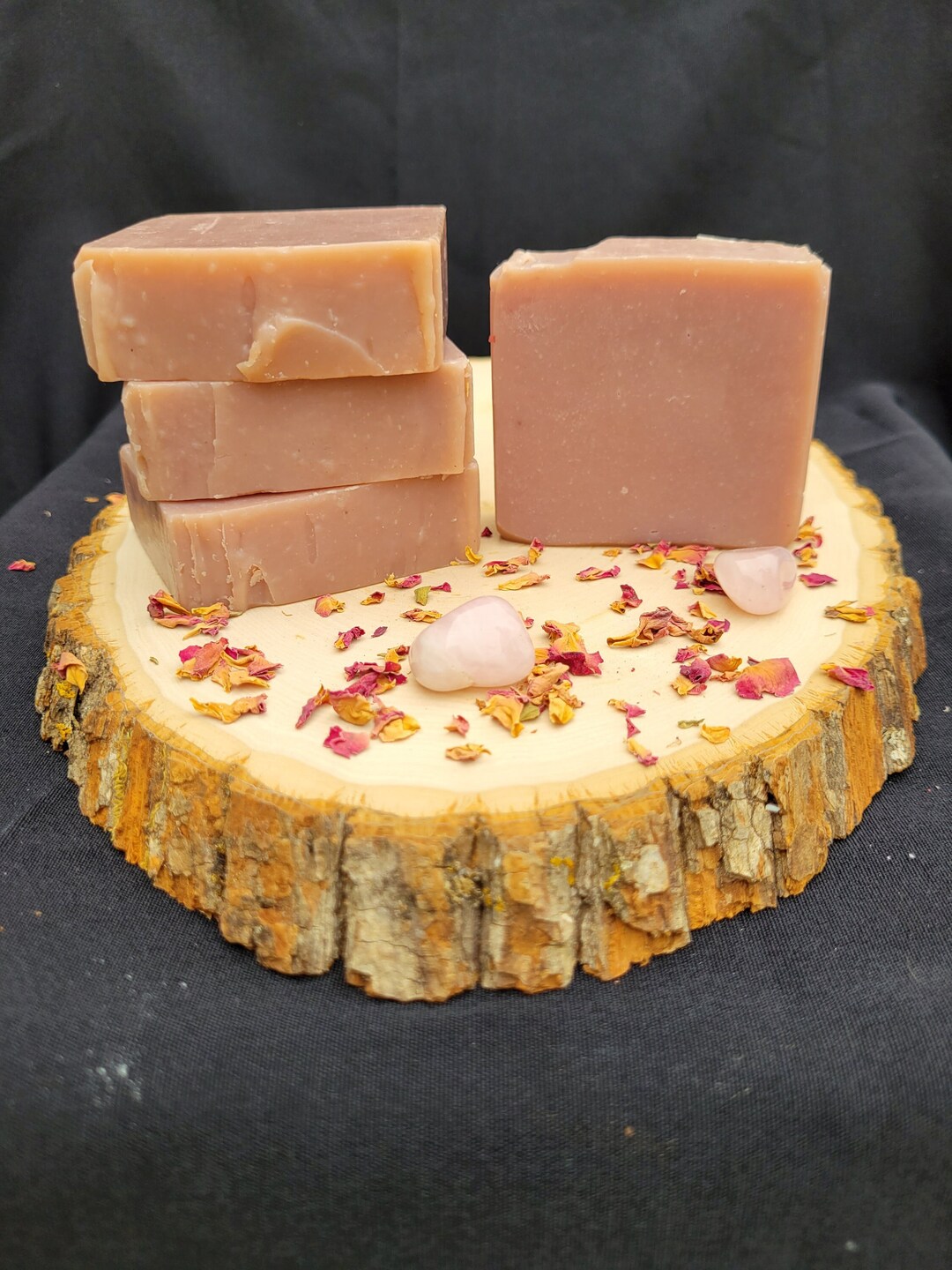 Natural Handmade Enchanted Rose Artisan Bar Soap, Skin Care, Beauty ...