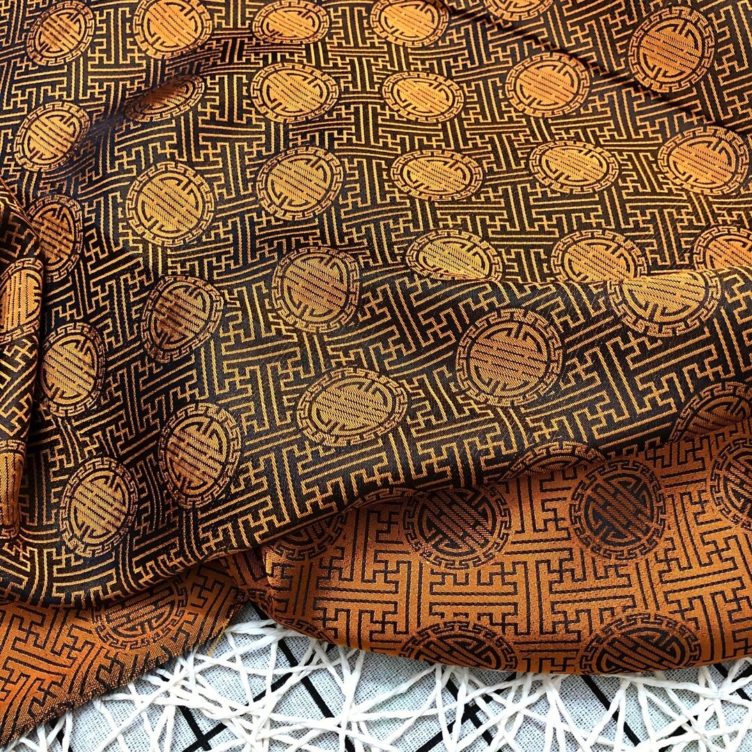 PATTERN MULBERRY SILK Fabric by the Yard - Handmade Silk - Organic ...