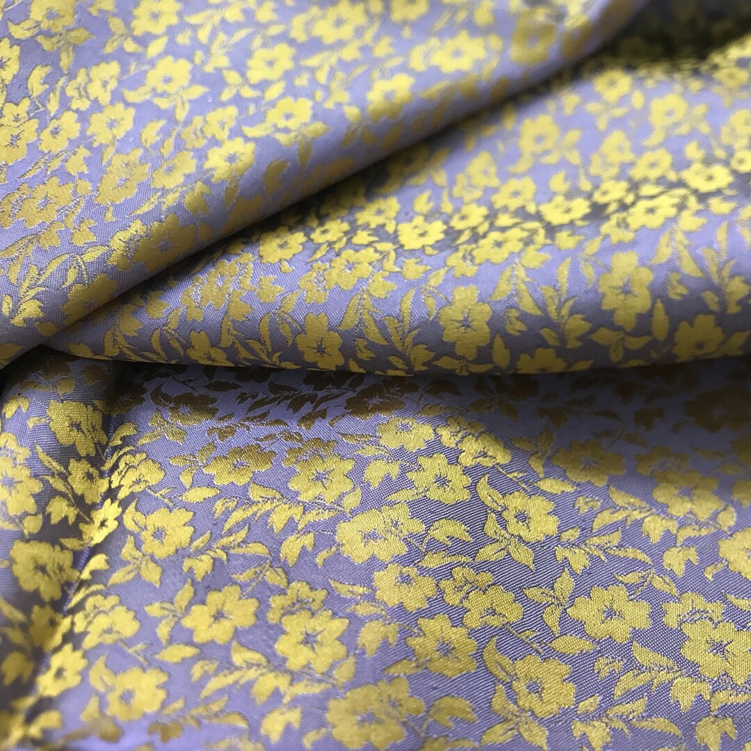 PURE MULBERRY SILK Fabric by the Yard - Floral Fabric - Luxury Silk ...