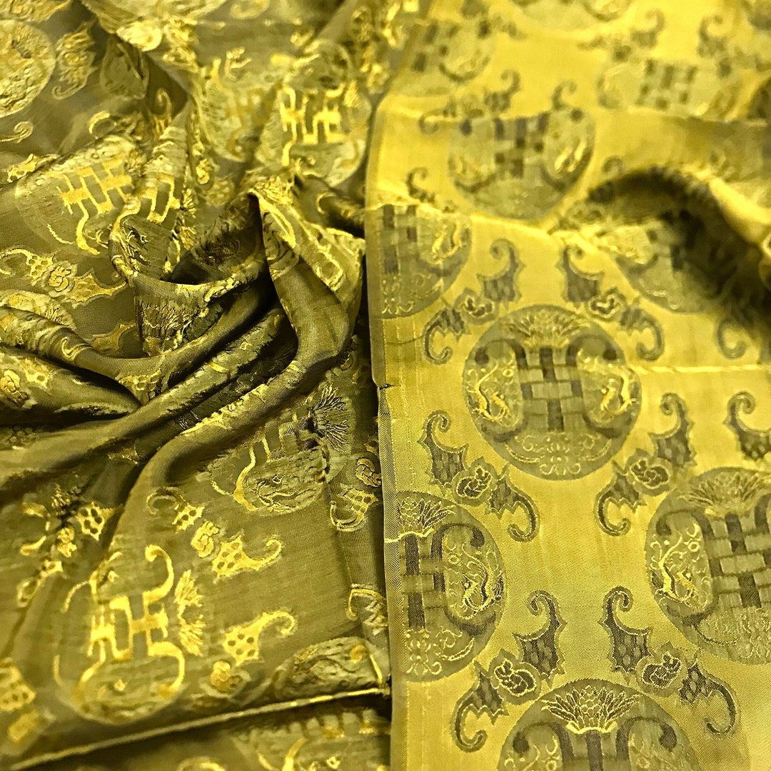 MULBERRY SILK FABRIC by the Yard - Pattern Silk - Handmade Fabric ...