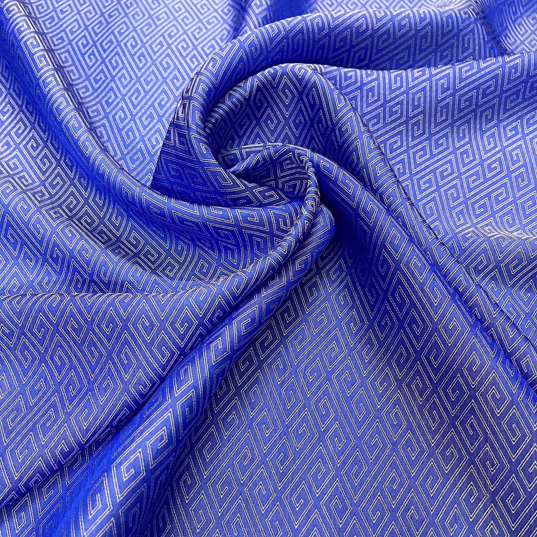 PURE MULBERRY SILK Fabric by the Yard - Pattern Silk - Handmade Silk ...