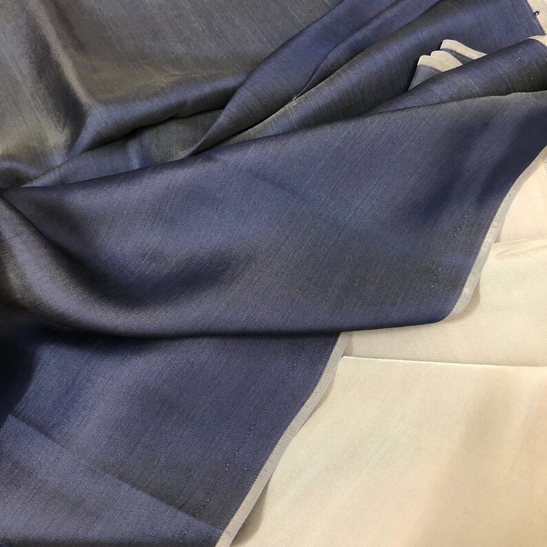 PURE MULBERRY SILK Fabric by the Yard Satin Silk Fabric | Etsy