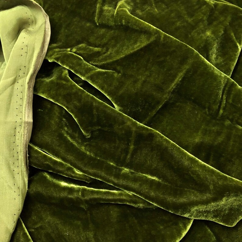 100% MULBERRY SILK VELVET Fabric by the Yard Luxury Silk - Etsy