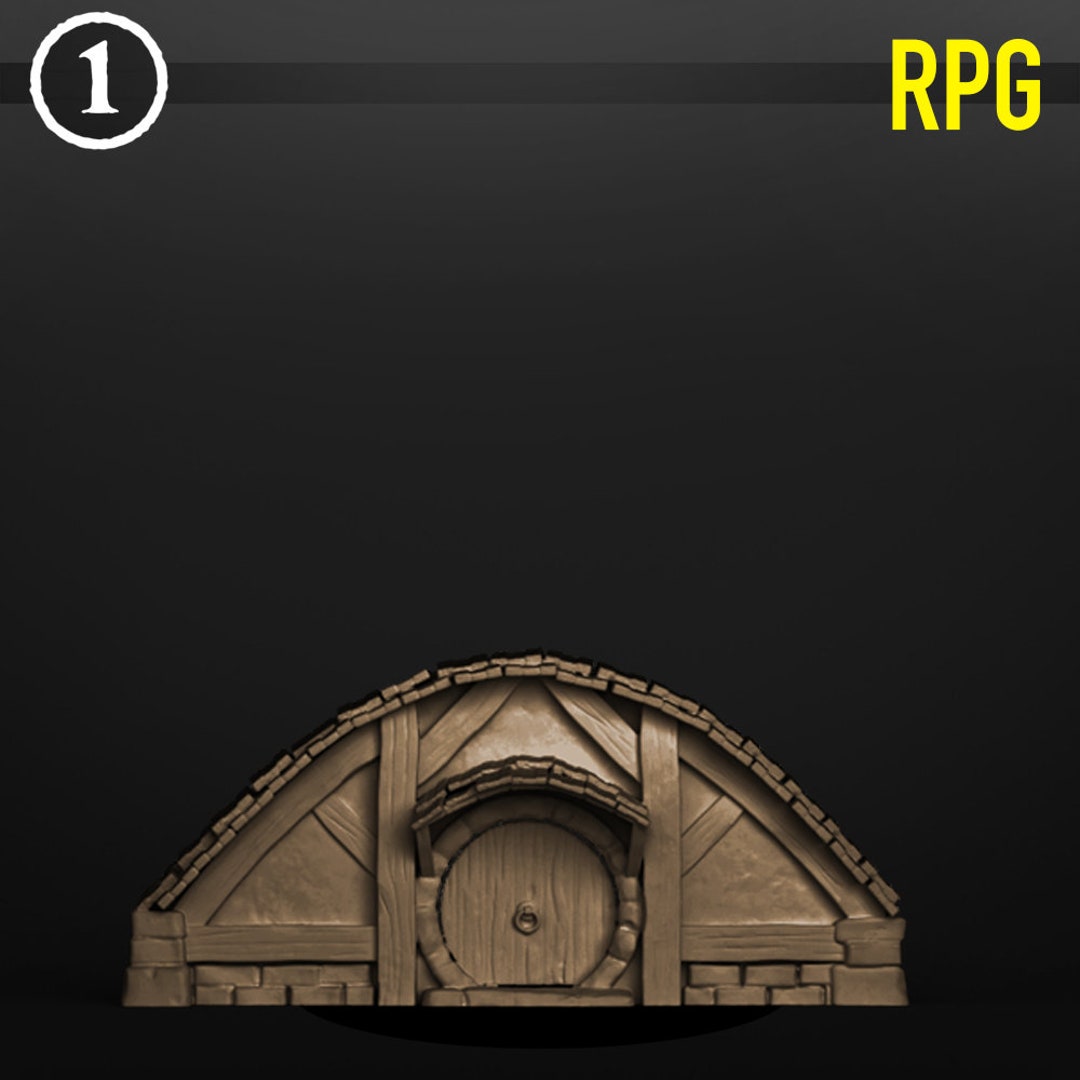 Halfling House Front - Etsy