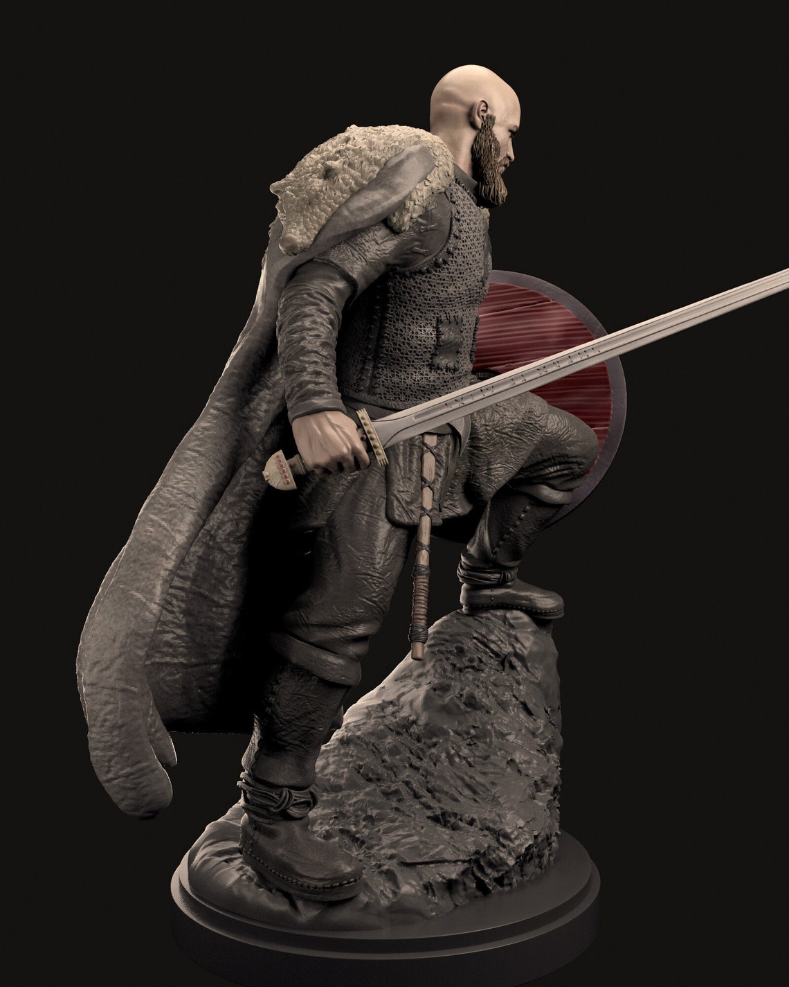 3D STL Viking File - Etsy