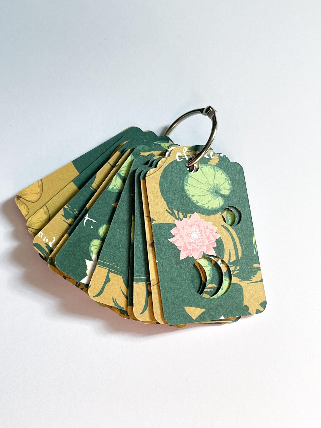 Set of 20 Thick Card Floss Drops Thread Organiser Sewing Ring Thread ...