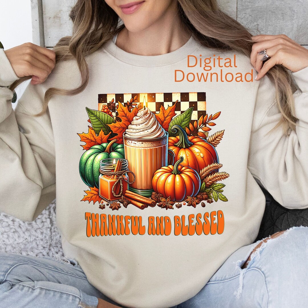 Tis the Season Printable Thankful Teacher Fall Blessed PNG Christian ...