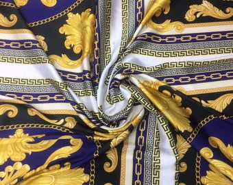 Chain Print Fabric | Etsy