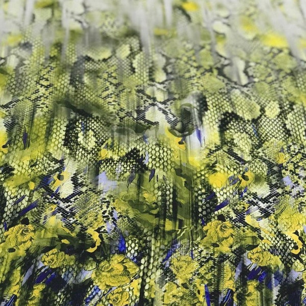 Snake Skin Fabric - Etsy