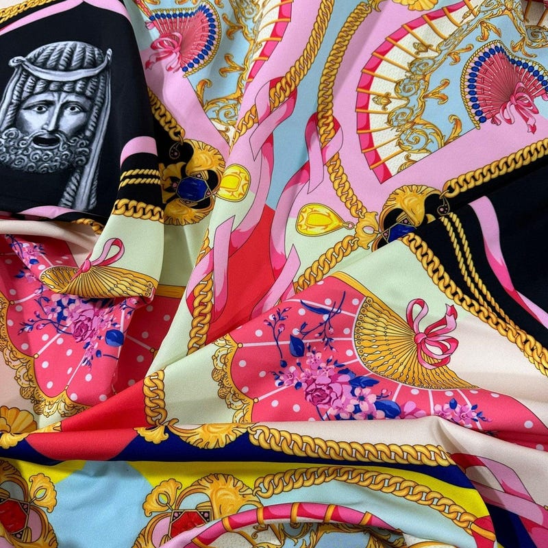 Versace Fabric - Etsy