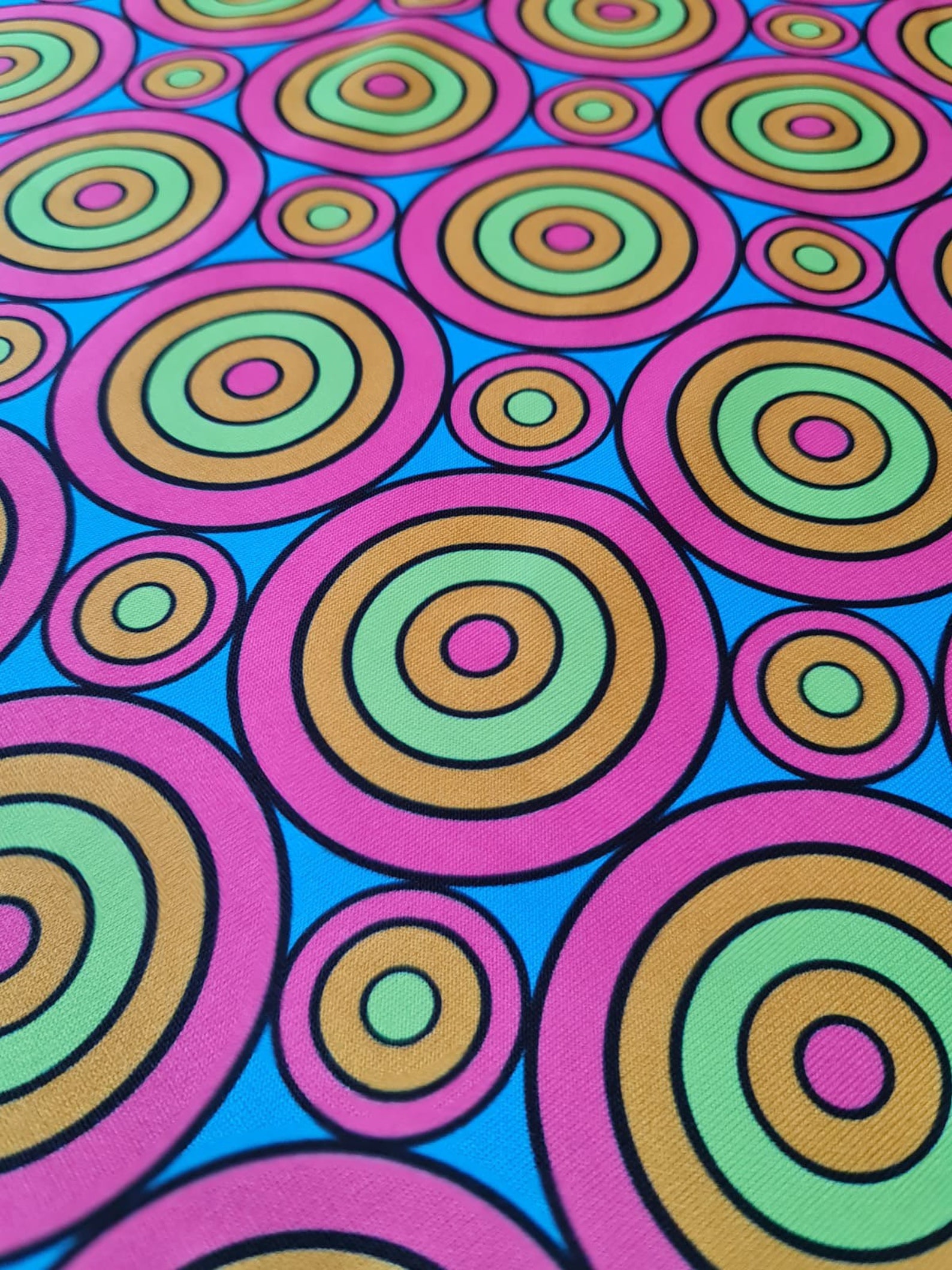 Geometric Print Fabric Spandex 4-way Stretch Fabric - Etsy
