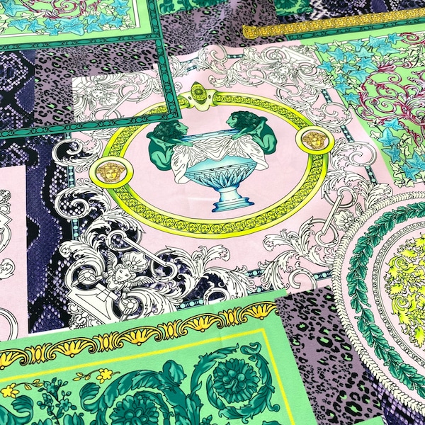 Versace Fabric - Etsy