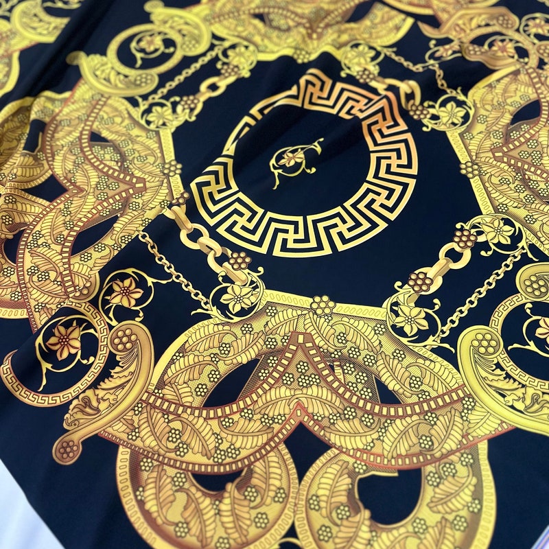 Versace Fabric - Etsy