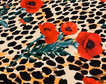 Leopard Fabric Panel - Etsy
