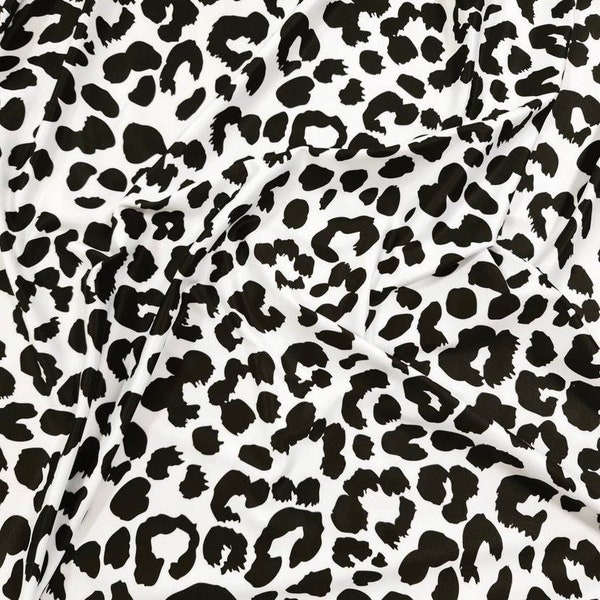 Black White Leopard - Etsy