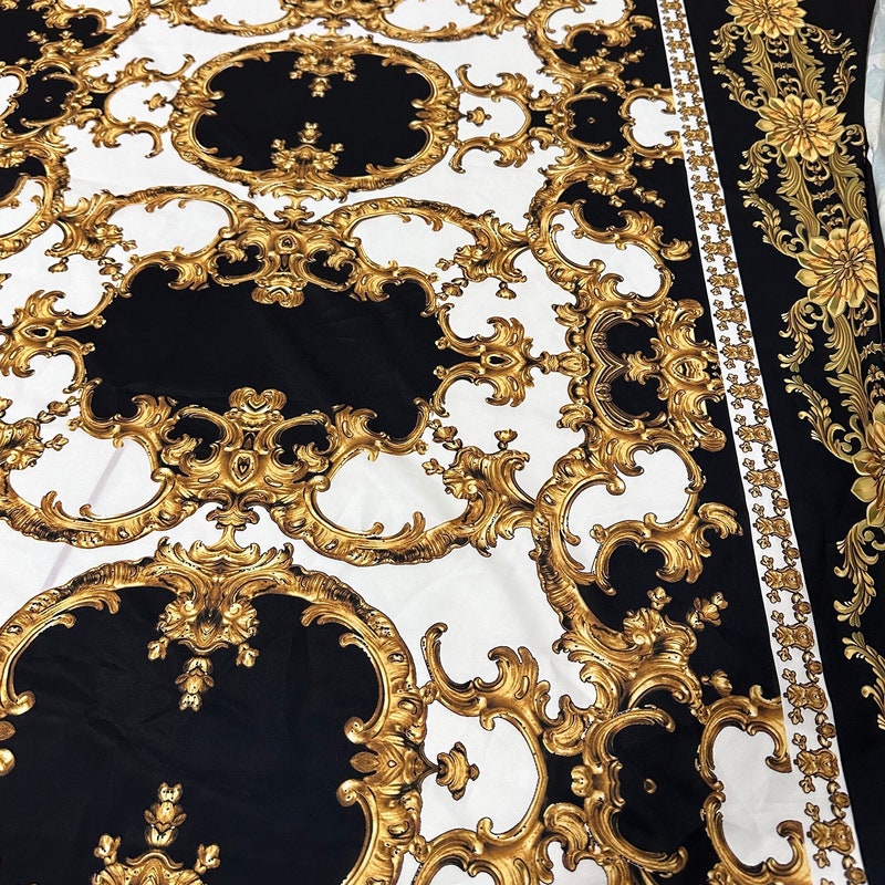 Versace Fabric - Etsy