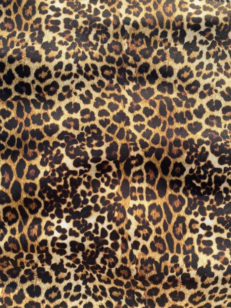 Leopard Print Upholstery Fabric Digital Print Fabric Outdoor - Etsy
