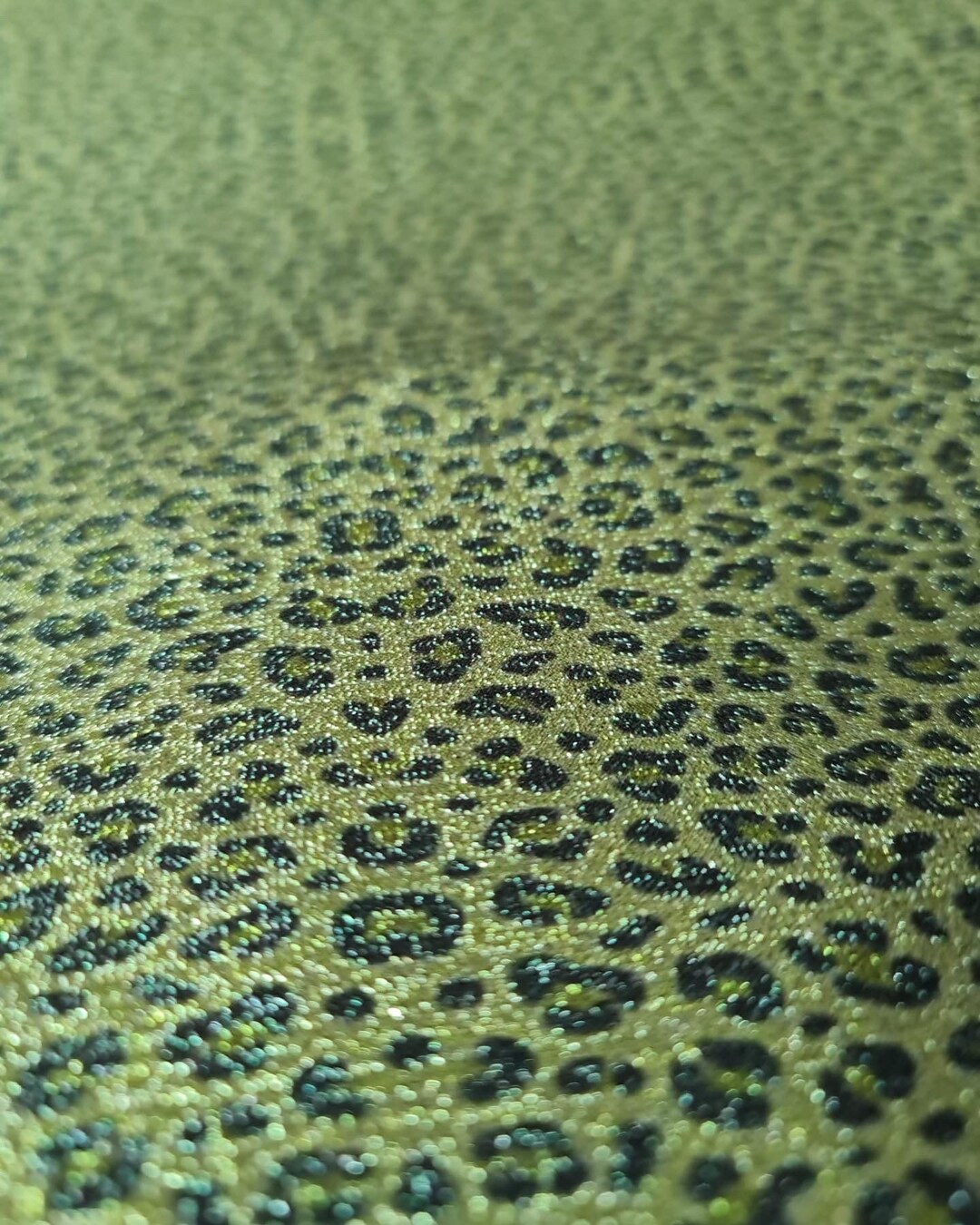 Lurex Fabric, Leopard Pattern Stretch 4-way Spandex Fabric, Dancewear ...
