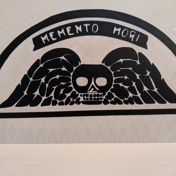 Memento Mori Stickers - Etsy