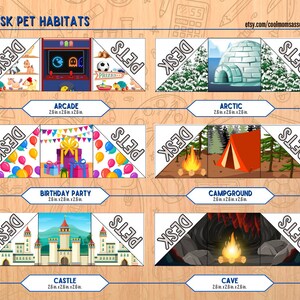 Desk Pet & Classroom Financing Starter Kit- Desk Pet Habitats- Desk Pet ...