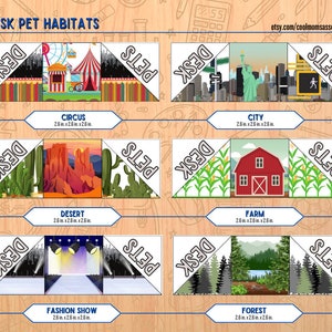 Desk Pet & Classroom Financing Starter Kit- Desk Pet Habitats- Desk Pet ...
