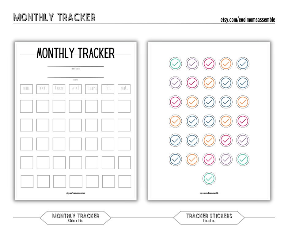 Minimalist Visual Chore Schedule Chart Daily Responsibilities for Kids ...