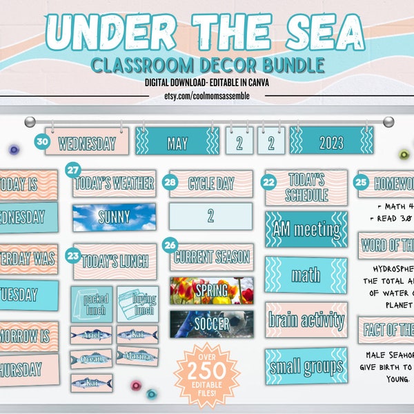 Classroom Decor Bundle - Etsy