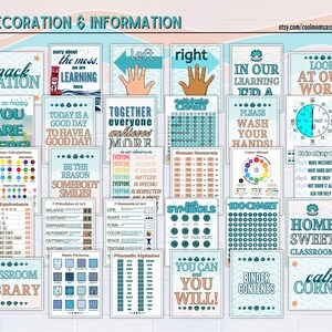 Under the Sea Classroom Décor Bundle- Digital Download- Classroom Signs ...