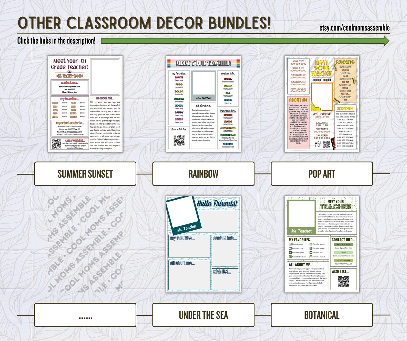 Cozy Cabin Classroom Décor Bundle- Digital Download- Class Décor ...
