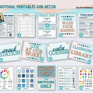 Under the Sea Classroom Décor Bundle- Digital Download- Classroom Signs ...