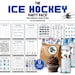 Ice Hockey Party Pack Hockey Games Hockey Drinking Game Kid's Hockey ...