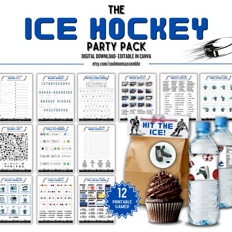 Hockey Party - Etsy