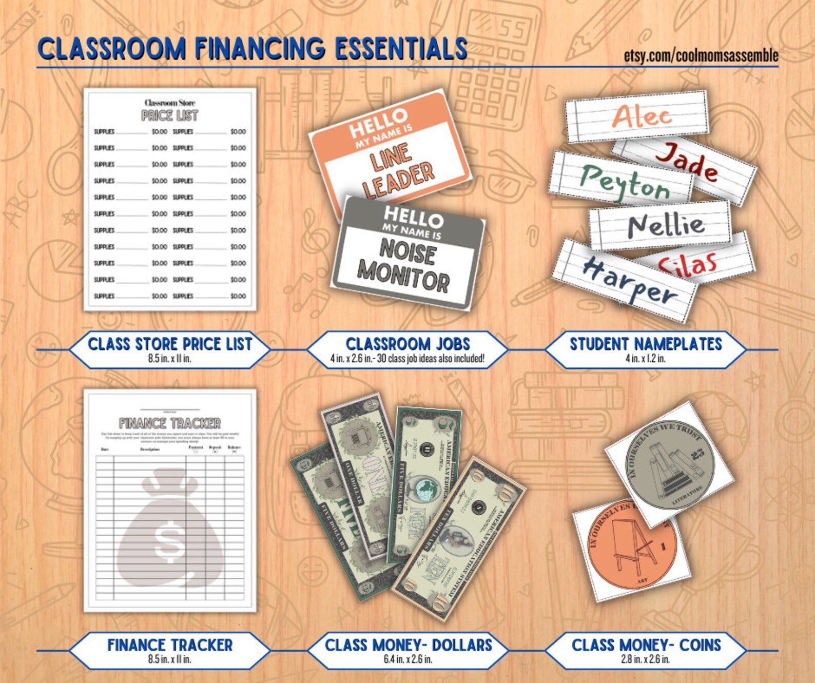 Desk Pet & Classroom Financing Starter Kit- Desk Pet Habitats- Desk Pet ...