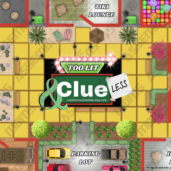 Clueless Card Game - Etsy